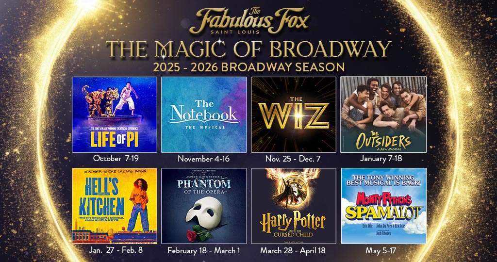 Fox Broadway Club 2025-2026 | The Fabulous Fox Theatre
